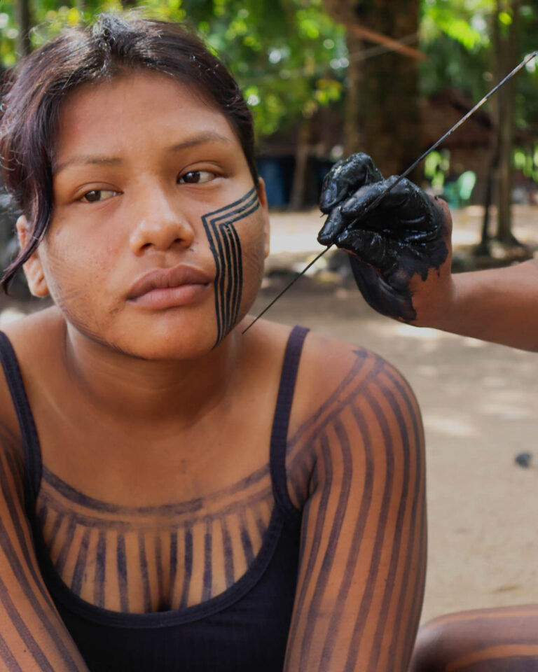 Inside Kayapo Body Painting: Indigenous Amazon Art