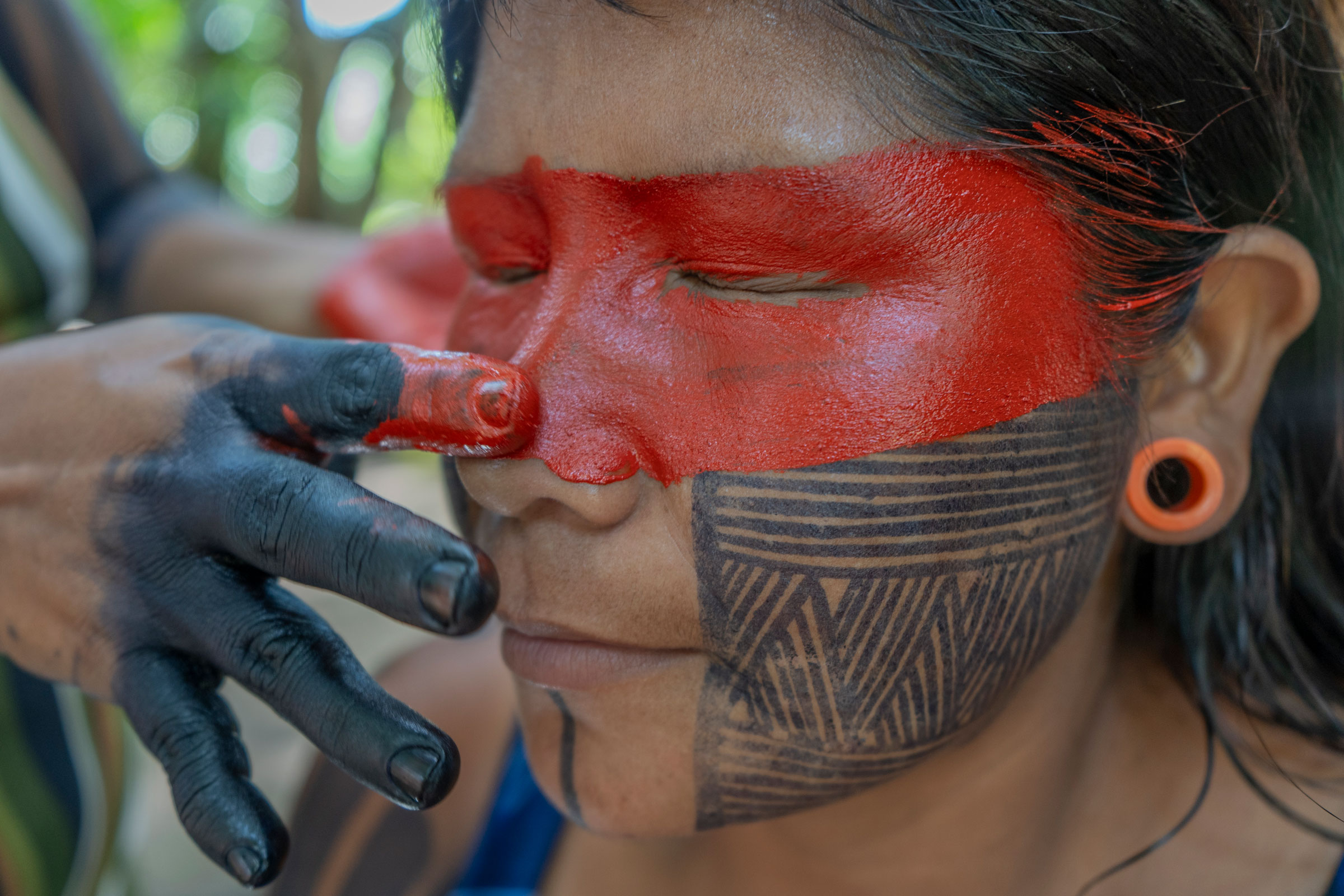Inside Kayapo Body Painting: Indigenous Amazon Art